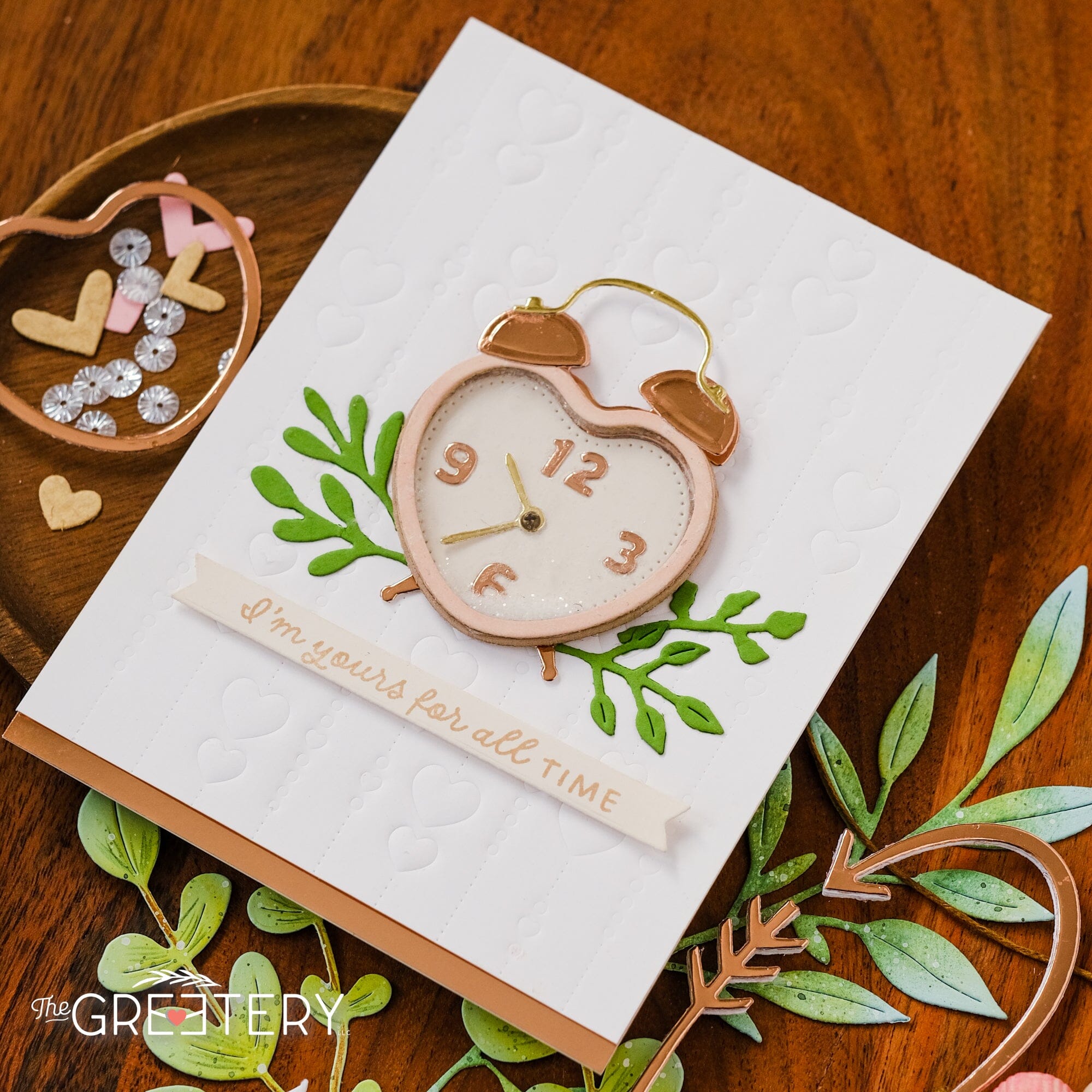 Hearts at Home: Clock Die – The Greetery