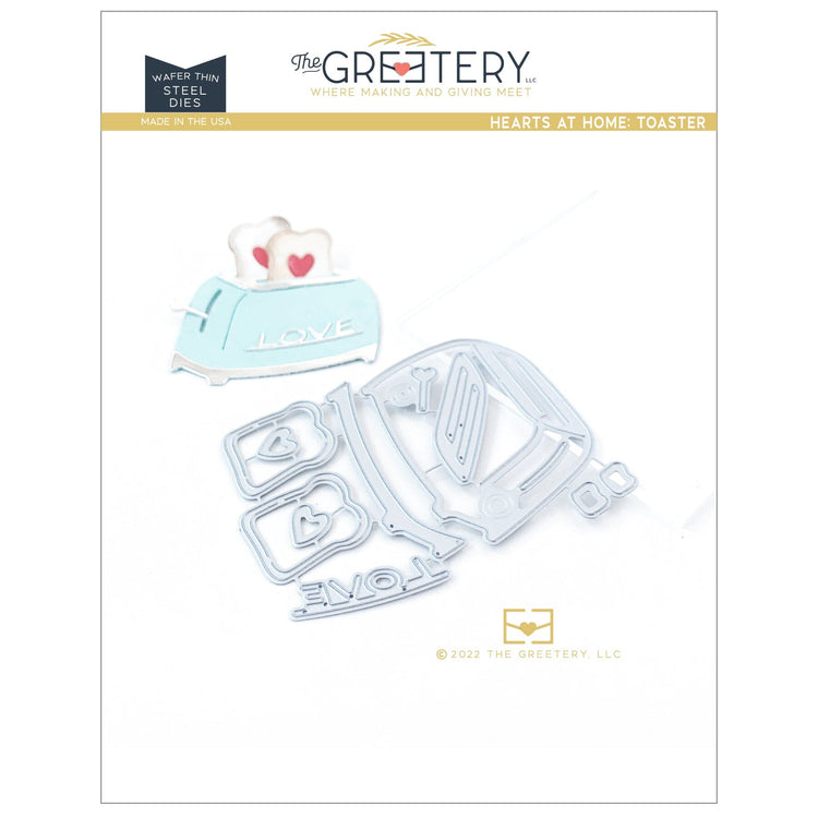 Hearts at Home: Toaster Die – The Greetery