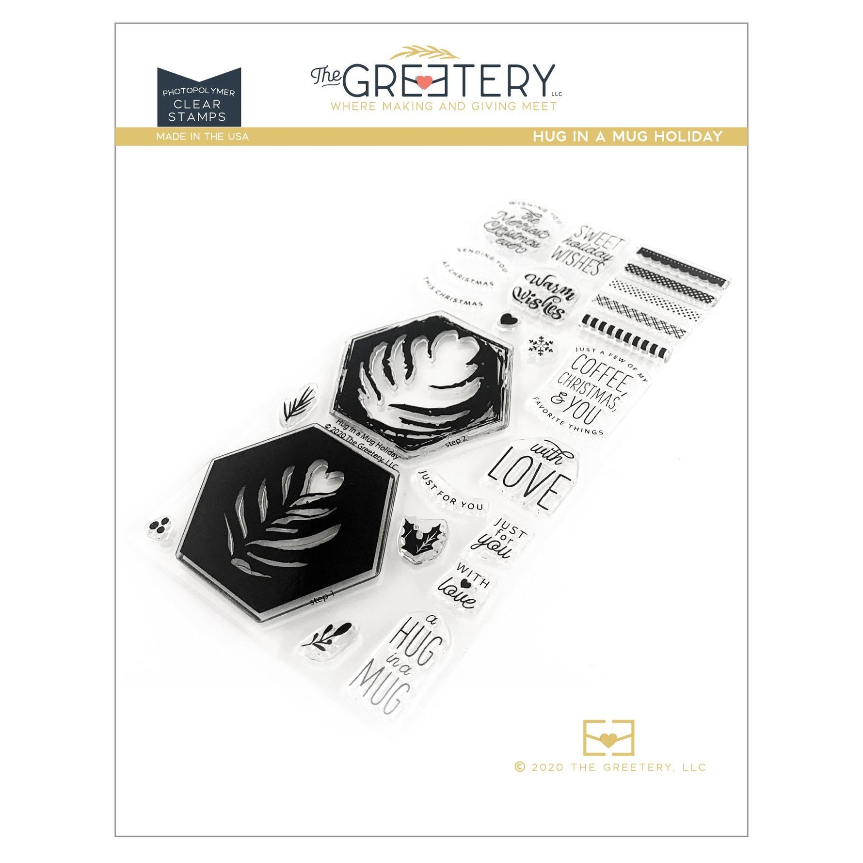 Hug in a Mug Stamp + Die BUNDLE – The Greetery