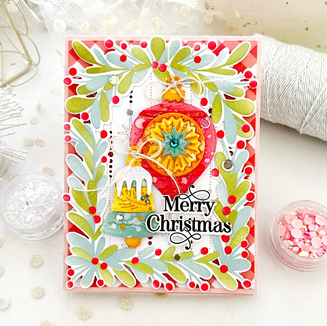 Jumbo Curiosity Teardrop Ornament Die – The Greetery