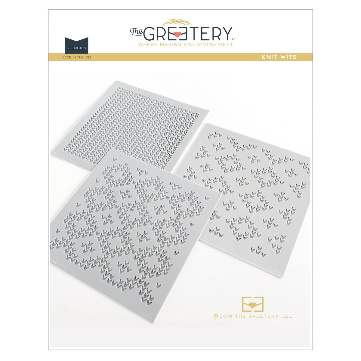 Knit Wits Stencil – The Greetery