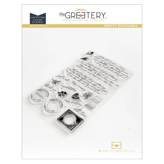 Pretty Postmarks Stamp Set – The Greetery