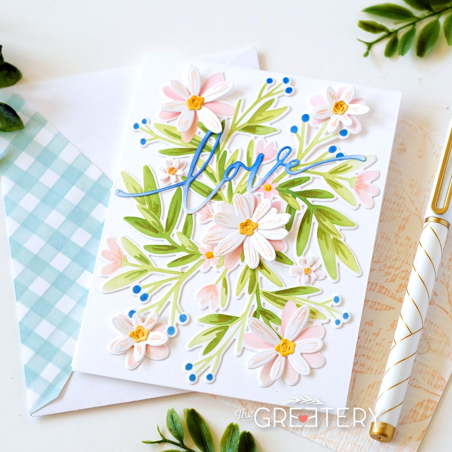 Print Shop: Daisy Days Stamp + Stencil – The Greetery
