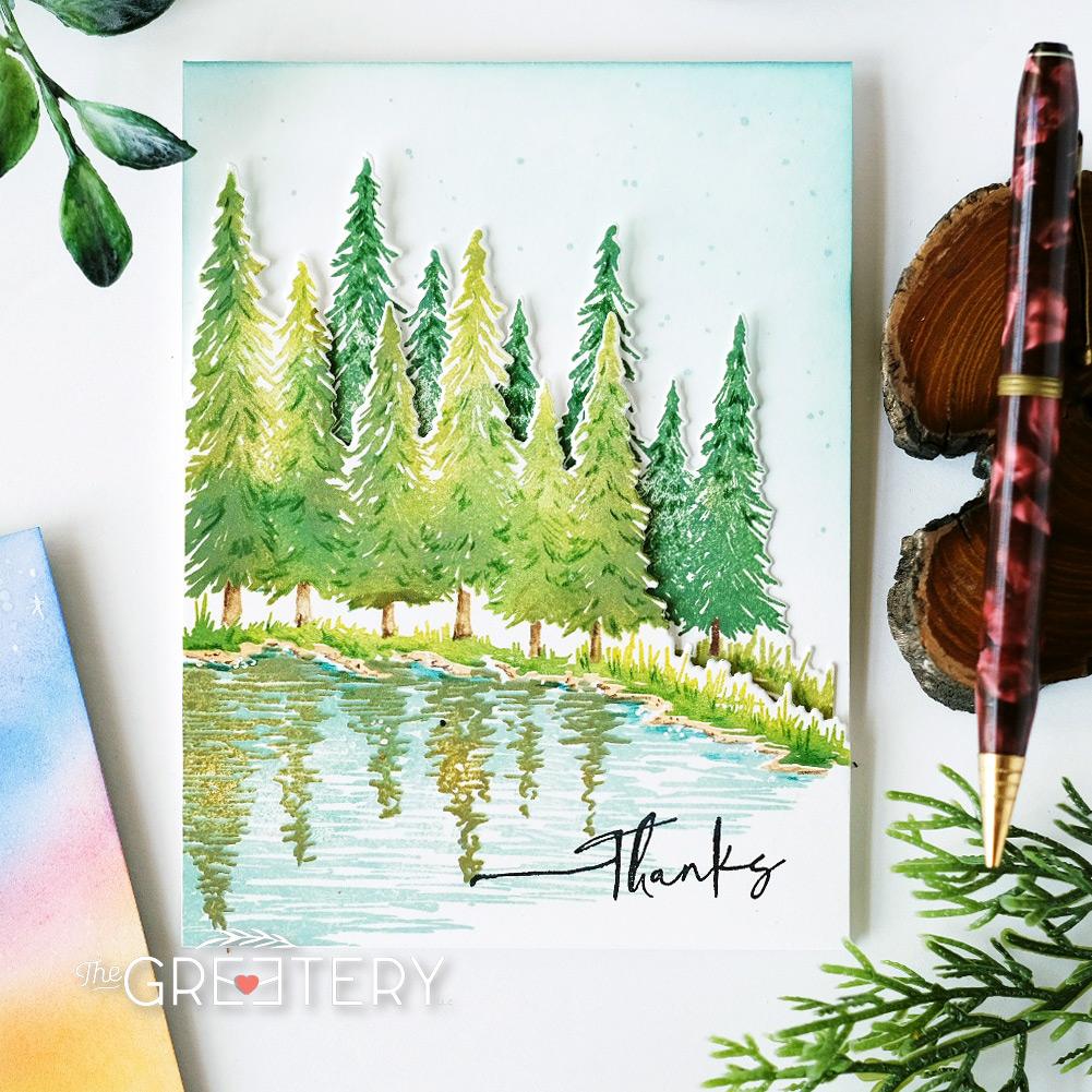 Reflections Stamp Set – The Greetery