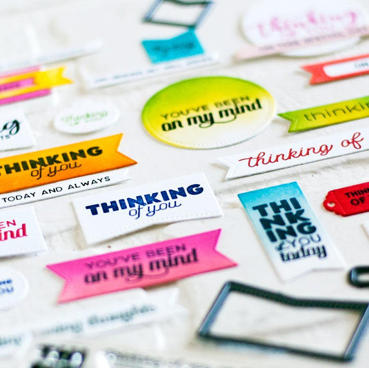 Sentiment Suite: Thinking of You Stamp Set – The Greetery