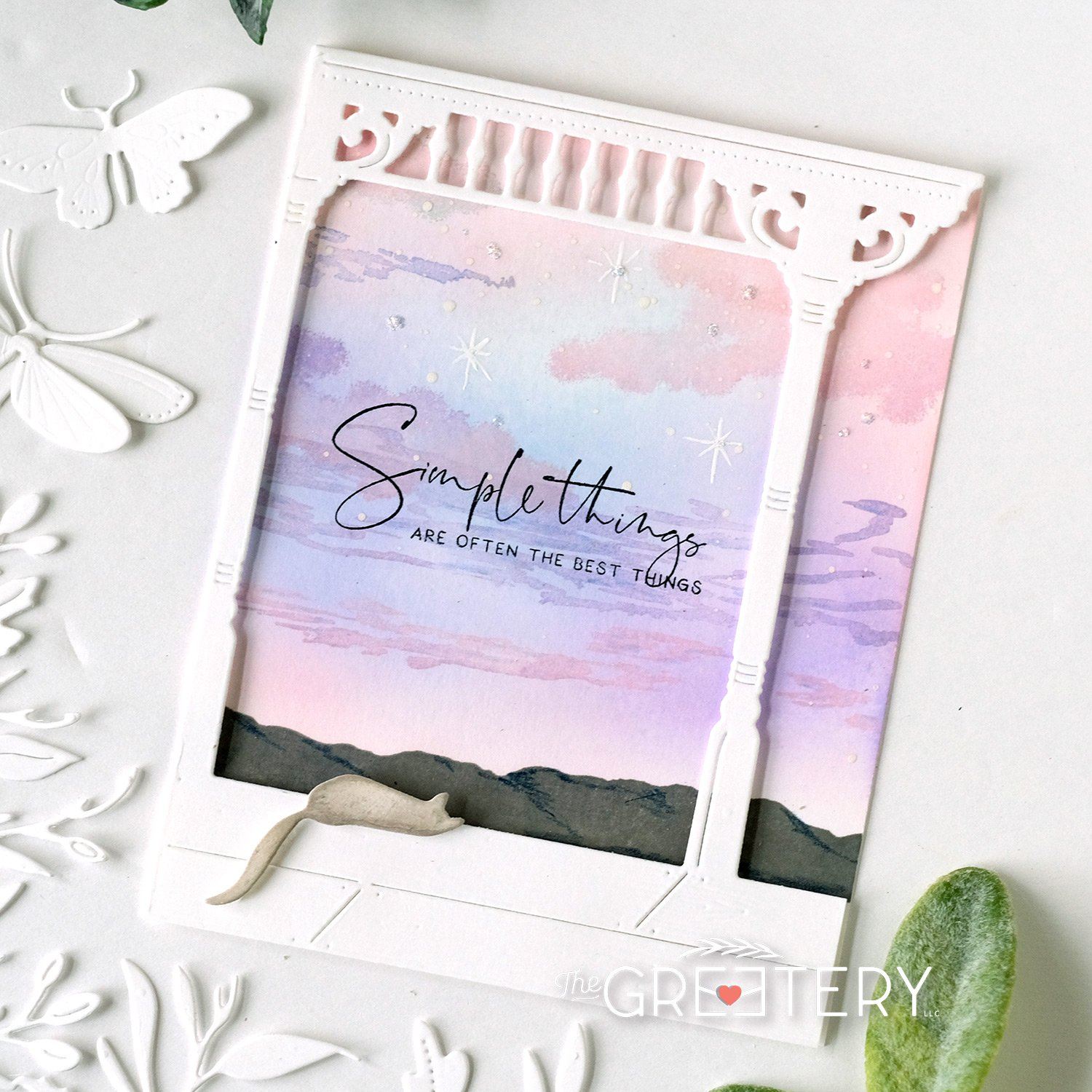 Sunset Skies Stamp Set – The Greetery