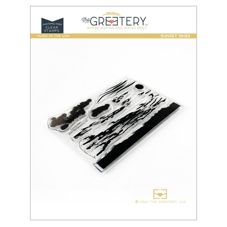Sunset Skies Stamp Set – The Greetery