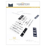 Tear Strip Tags Stamp Set – The Greetery