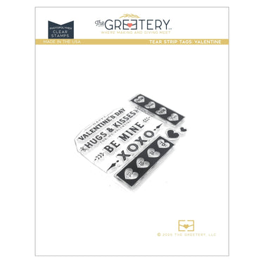 Tear Strip Tags: Valentine Stamp Set – The Greetery