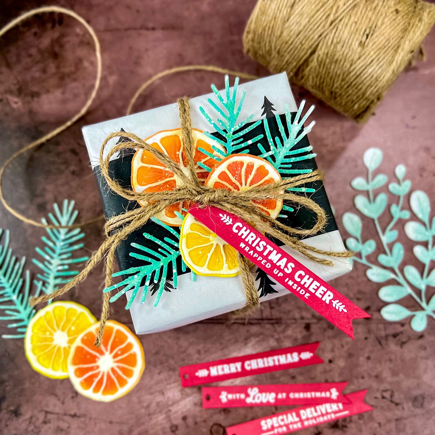 Tear Strip Tags Stamp Set – The Greetery